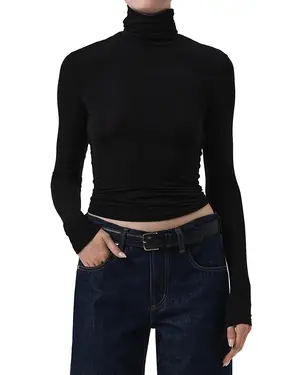 Citizens Of Humanity Caradene Turtleneck Tee - Black