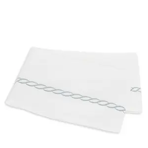 MATOUK Classic Chain Flat Sheet, Full Queen - Silver