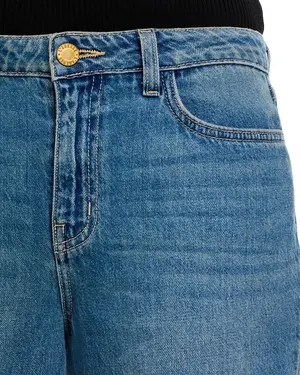 L'Agence Scottie High-rise Wide-leg Jeans - Fargo