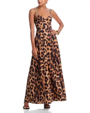 L'agence Animal Print Dresses