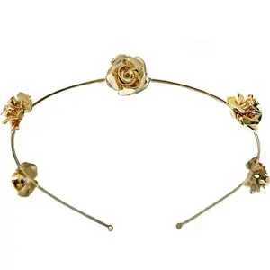 EPONA VALLEY Field Of Roses Headband - Gold