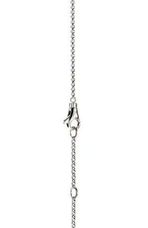 John Hardy Jh Essential Cross Pendant Necklace - Silver