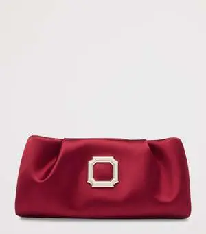 MALONE SOULIERS Satin Vittoria Soft Clutch