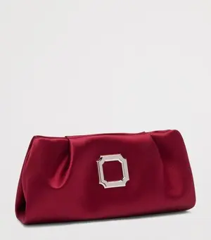 MALONE SOULIERS Satin Vittoria Soft Clutch