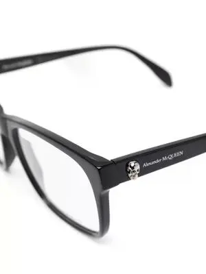 Alexander McQueen Square Frame Eyeglasses