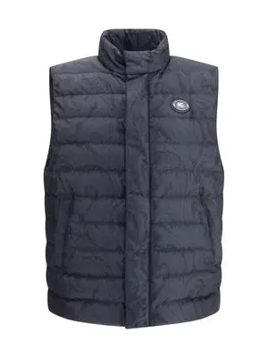 Etro Etro Down Vest - Blue