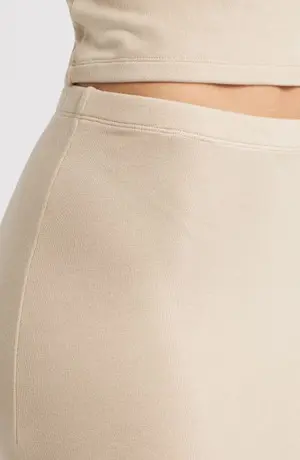 ARTLESS FOREVER Eloise Back Slit Maxi Skirt - Sand