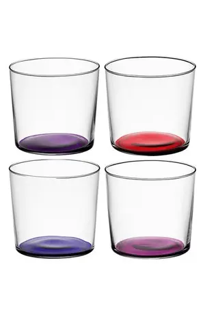LSA Coro Set Of 4 Assorted Tumbler Glasses - Purple/violet