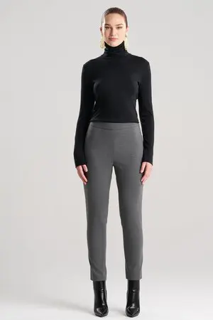 Natori Compact Knit Ankle Pants