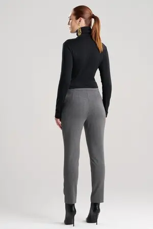 Natori Compact Knit Ankle Pants
