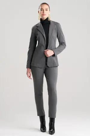 Natori Compact Knit Cardigan Blazer