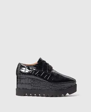 Stella McCartney Limited-edition Crocodile Platform Shoes