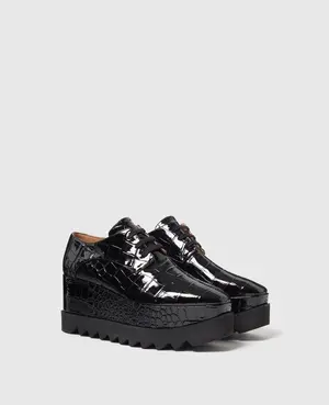 Stella McCartney Limited-edition Crocodile Platform Shoes