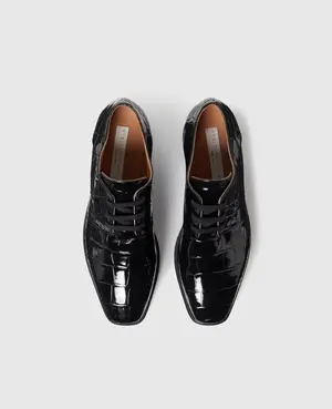 Stella McCartney Limited-edition Crocodile Platform Shoes