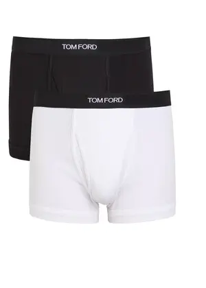 TOM FORD Stretch-cotton Boxer Briefs - Black