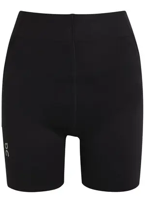 On Stretch-jersey Cycling Shorts - Black