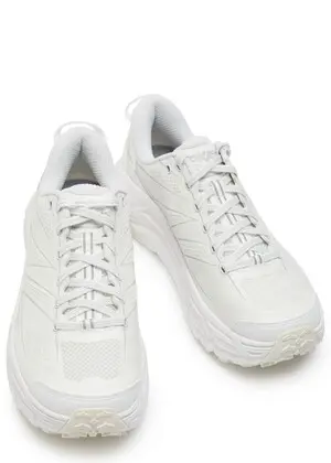 Hoka Mafate Speed 2 Panelled Mesh Sneakers - White