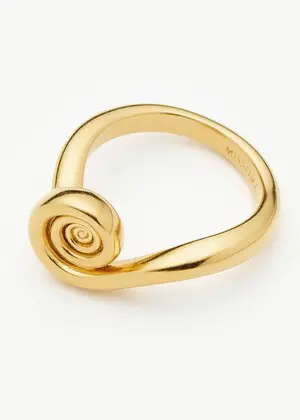 MISSOMA Spiral Stacking Ring - Gold