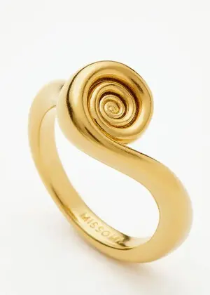 MISSOMA Spiral Stacking Ring - Gold