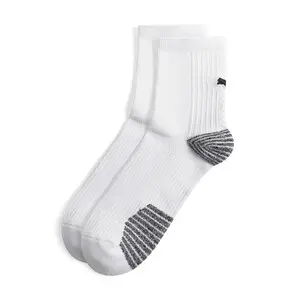 PUMA Ribbed Terry Socks - White
