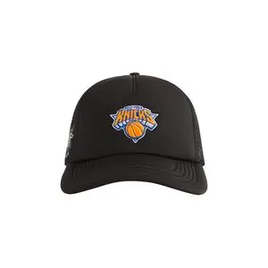 Kith Kith X '47 New York Knicks Satin Franchise Trucker Hat Black