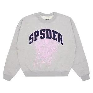 SP5DER Varsity Web Crewneck