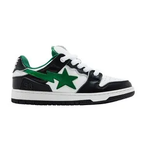 A BATHING APE Sk8 Sta #1 M2 Sneakers - Black