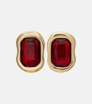 GIVENCHY Crystal-Embellished Clip-On Earrings
