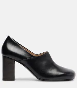LEMAIRE Anatomic 80 Leather Pumps