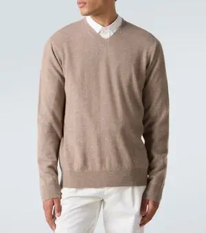 THE ROW Rod Cashmere Sweater - Beige