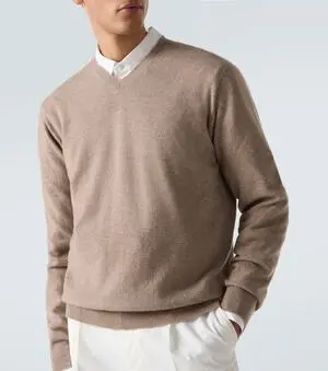THE ROW Rod Cashmere Sweater - Beige