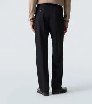 THE ROW Zev Straight Virgin Wool Pants