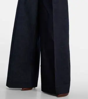 Zimmermann Hypnotic High-rise Wide-leg Jeans