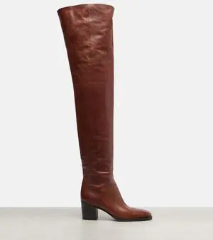 Saint Laurent Odeon Over-the-knee Boots