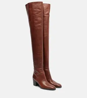 Saint Laurent Textured Boots For Women