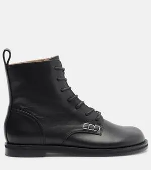 JW Anderson Leather Lace-up Boots