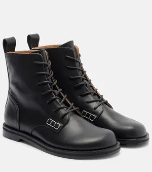 JW Anderson Leather Lace-up Boots