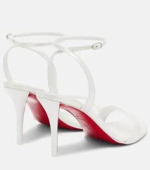 CHRISTIAN LOUBOUTIN Miss Z 80 Patent Leather Sandals