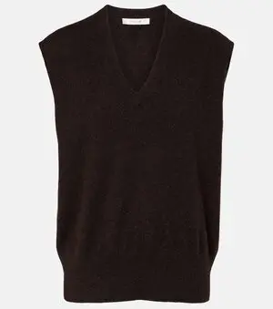 Women's Oversized Cashmere Sweater Vest
