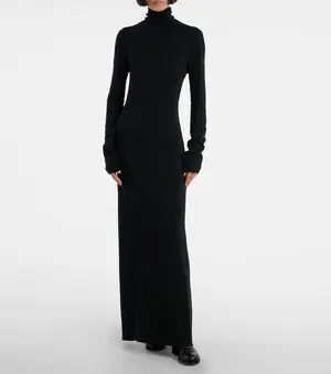 THE ROW Leoline Virgin Wool Maxi Dress
