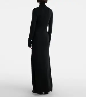 THE ROW Leoline Virgin Wool Maxi Dress