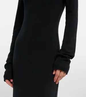THE ROW Leoline Virgin Wool Maxi Dress