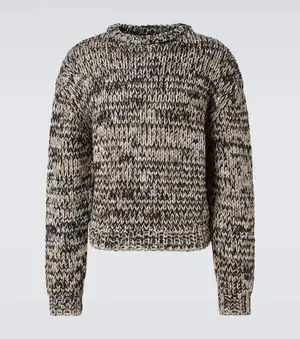 LEMAIRE Wool-blend Pullover - Brown