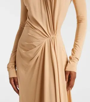 Victoria Beckham Asymmetric Draped Gown