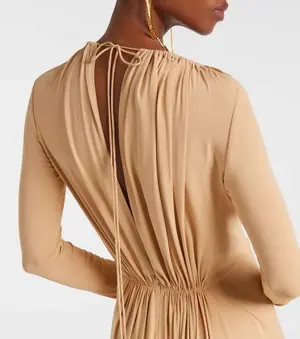Victoria Beckham Asymmetric Draped Gown
