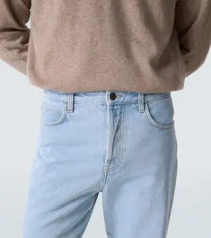 THE ROW Morton Straight Jeans