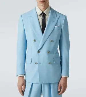 TOM FORD Sequined Wool-blend Suit Jacket