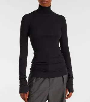 LEMAIRE Wool Turtleneck Top