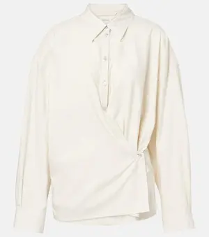 Lemaire Tie Detailed Shirts For Women