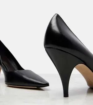 THE ROW Liisa Leather Pumps